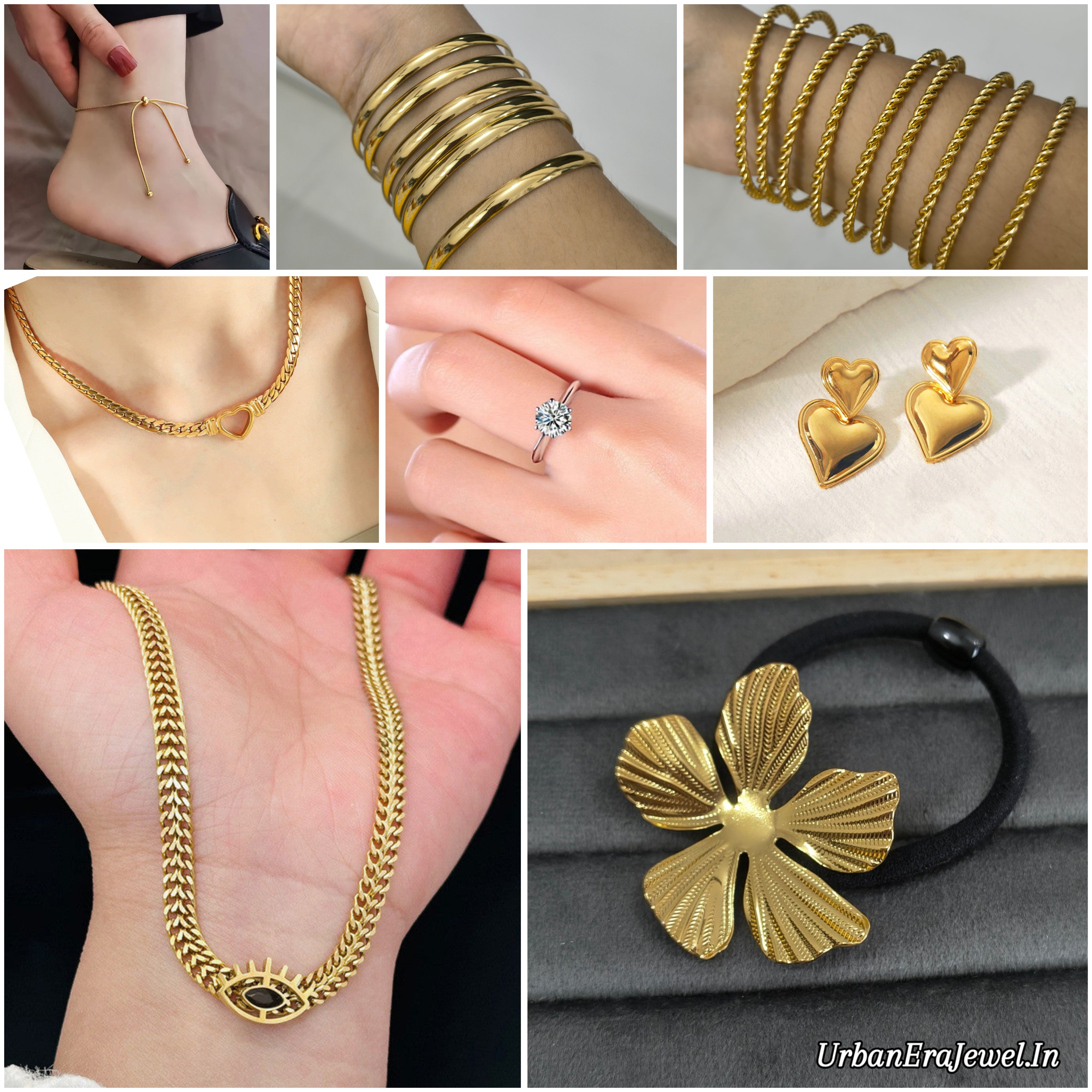 Anti Tarnish Jewelry Below 199 - Shop Now – Urban Era Jewel